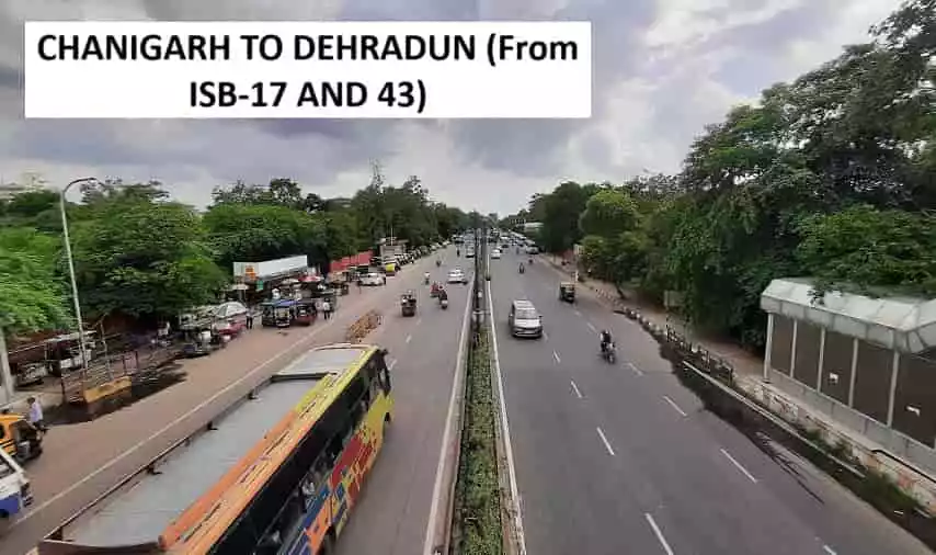 20 Chandigarh To Dehradun Bus Timings From ISBT 43 17 20 Chandigarh To Dehradun Bus Timings From ISBT 43 17